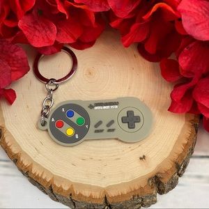 Accessories | Nintendo Super Nintendo Controller Keychain | Poshmark